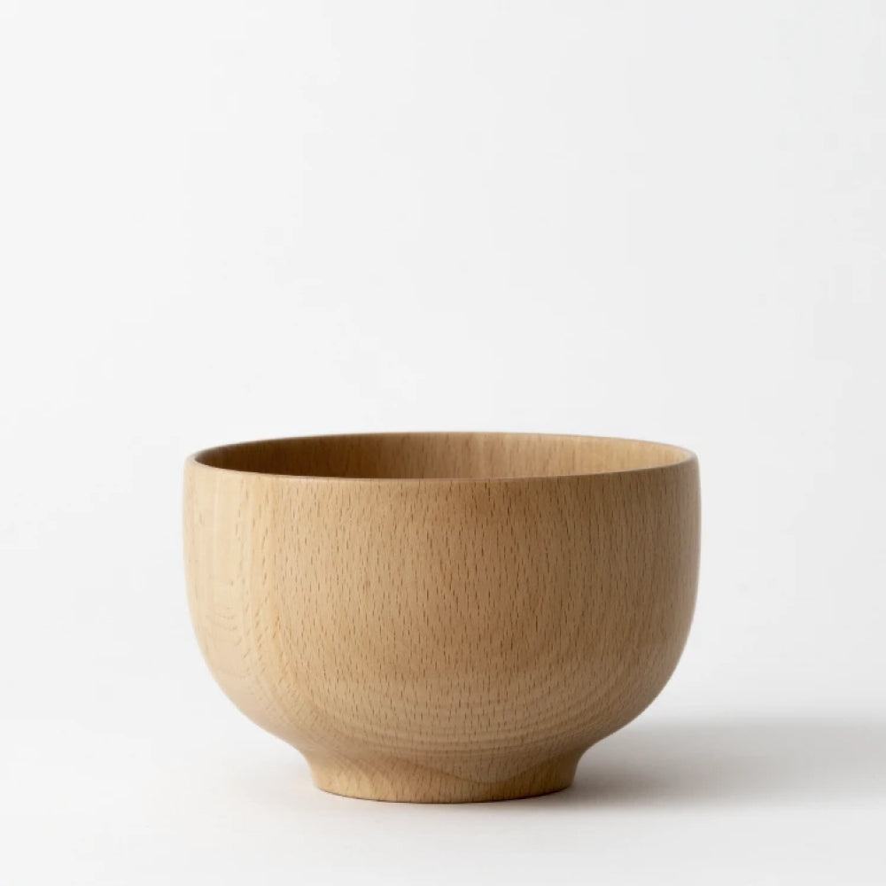 Taffeta beech wood round rice bowl 12cm – Afterwork Grocery 優質廚具家品專賣店